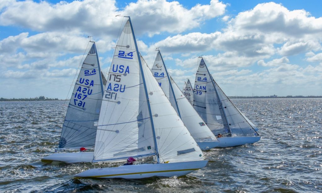 a fine May sailing day – Canadian 2.4mR Sailing Association